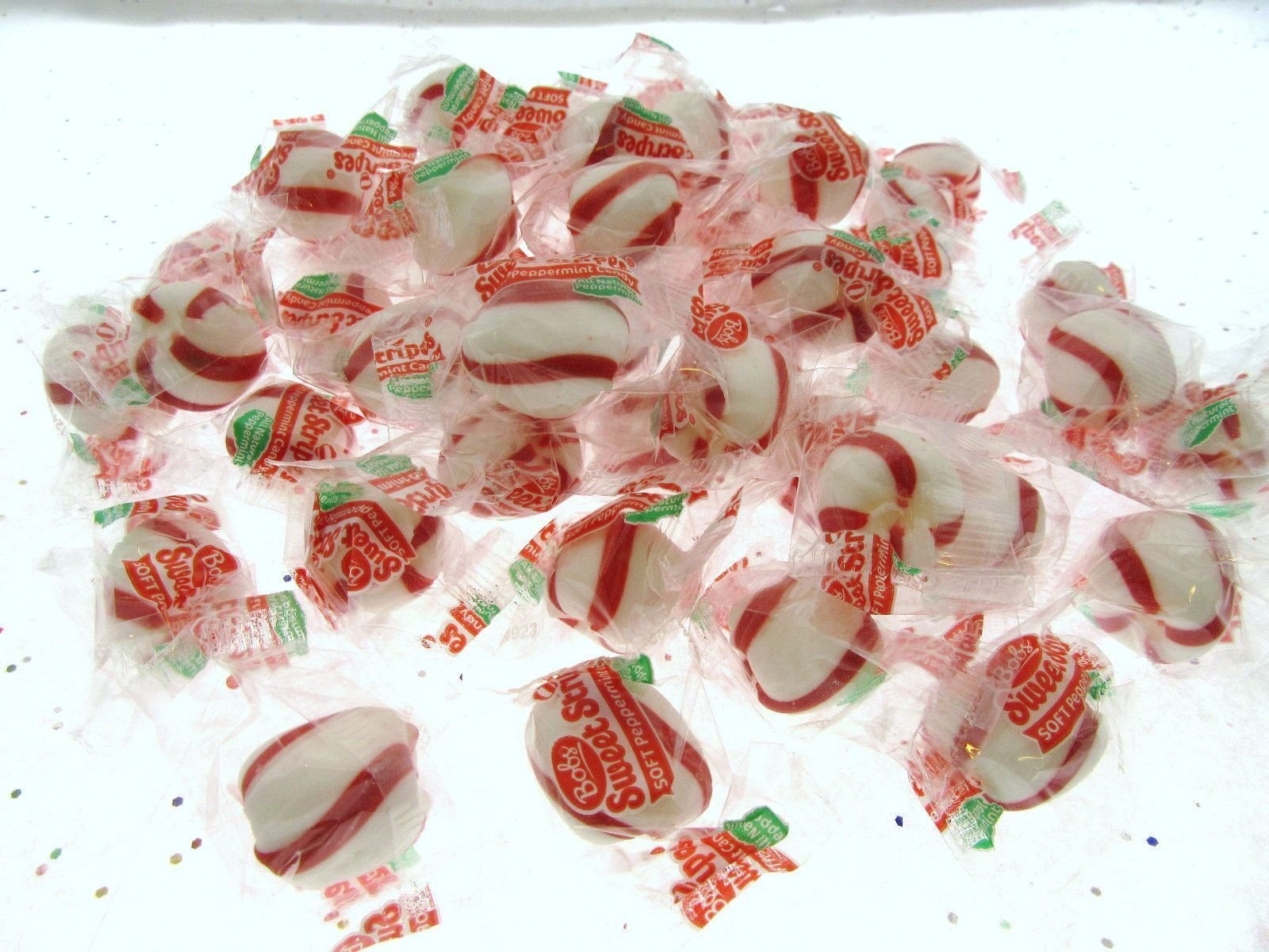Bob's Sweet Stripes 8oz soft mint Bobs candy peppermint Half Pound ...