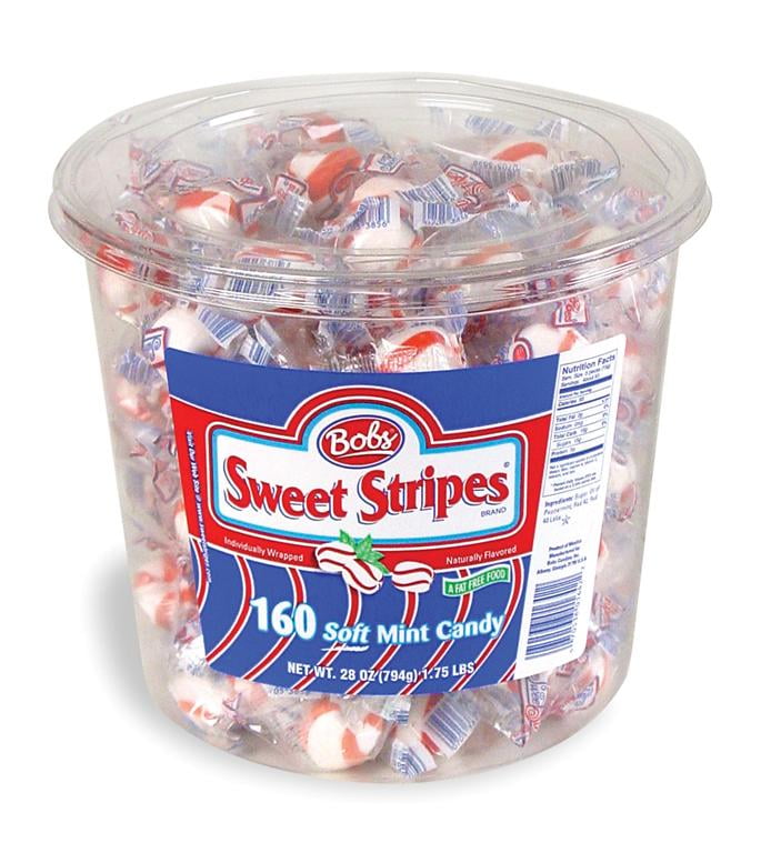 Bob's Sweet Stripes Soft Mint Candy, 28 Oz. - Walmart.com
