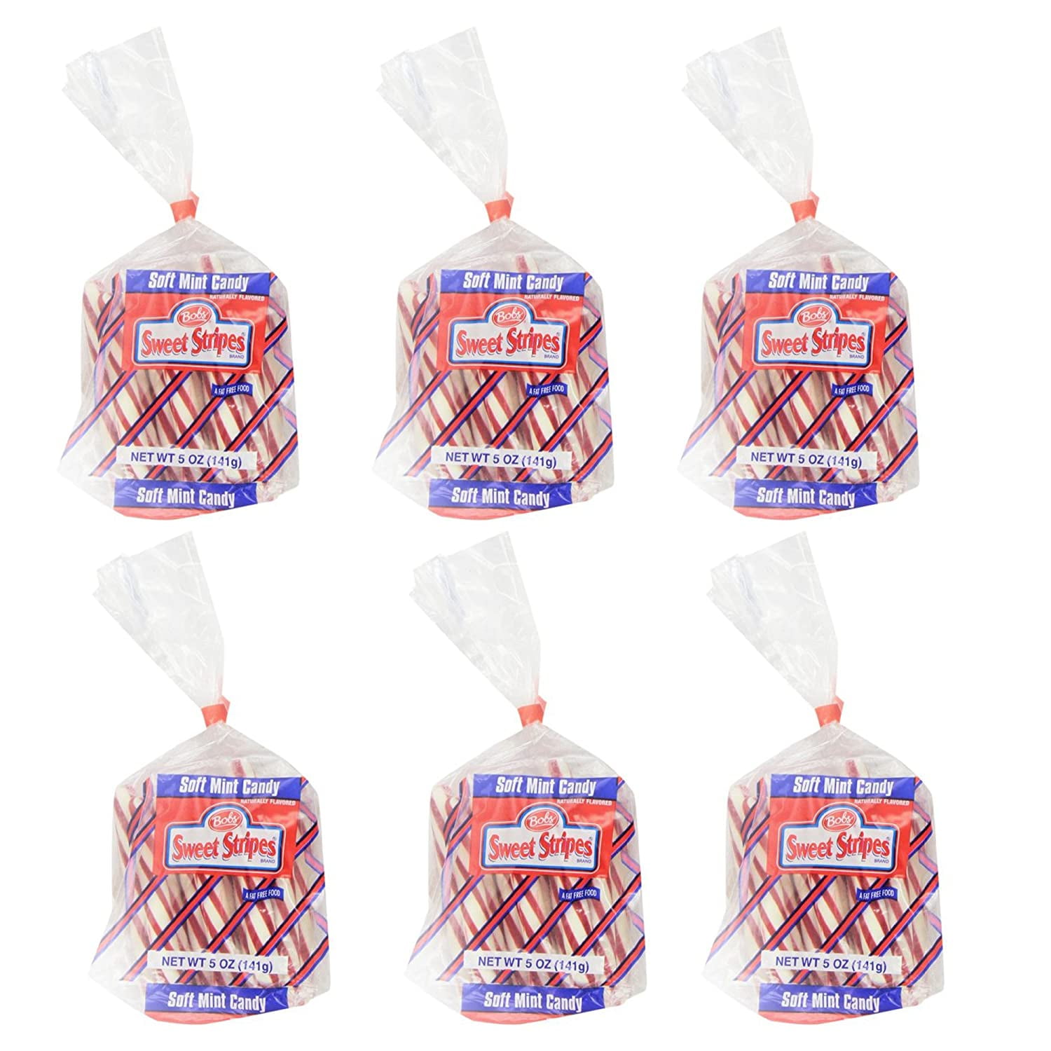 Bob's Sweet Stripes Soft Mint Candy Sticks 5 oz (6-packs) - Walmart.com