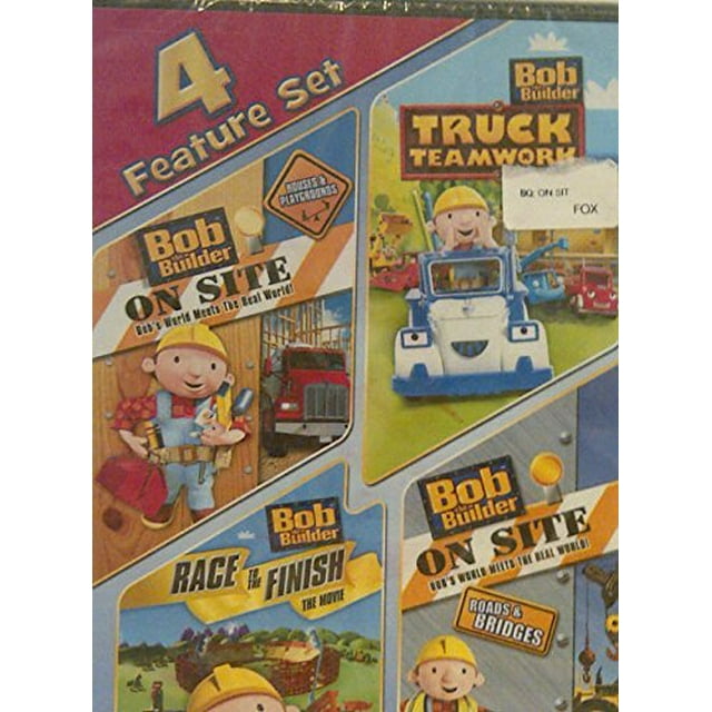 Pre-Owned Bob the Builder 4 Feature Set - Walmart.com