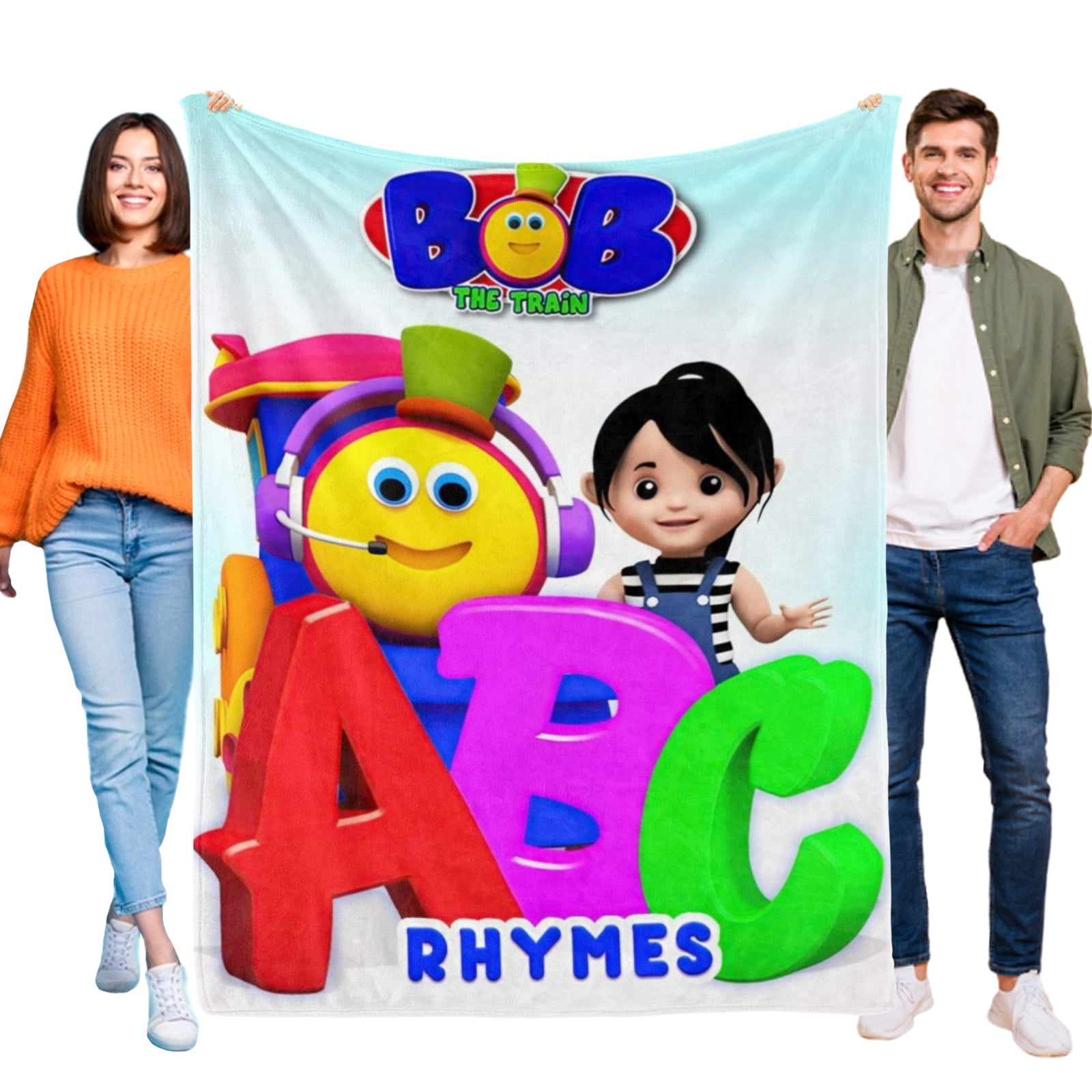 Bob the Train Throw Blanket Gifts for Fans Lover Girls Boys Women ...