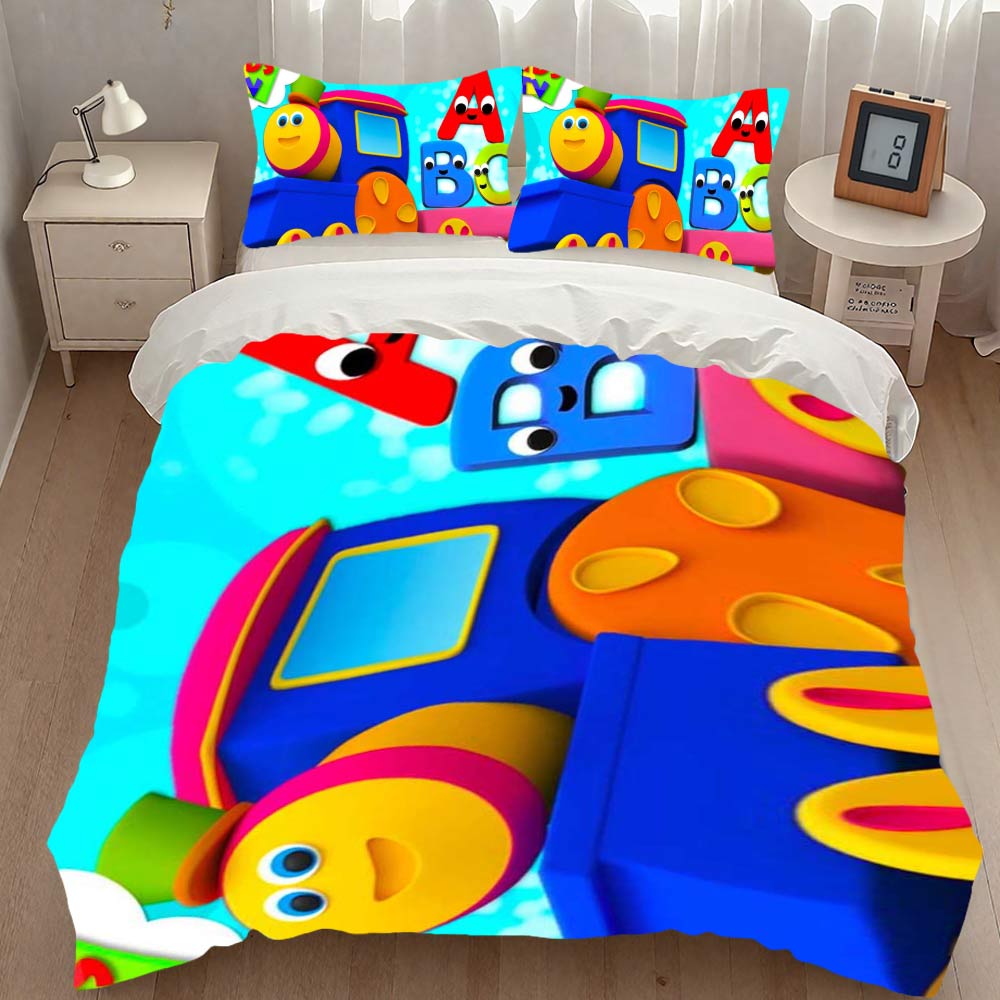 Bob the Train Toddler Sheet Bedding Set Pillow Comforter Gifts Girls ...