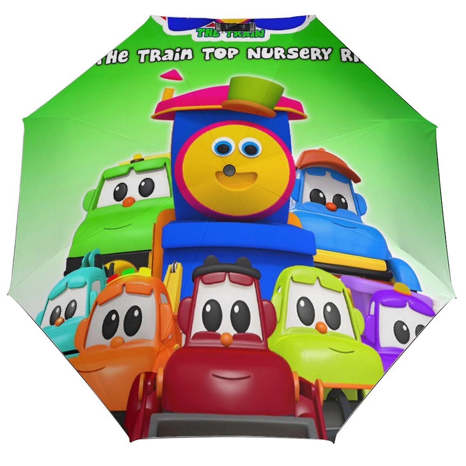 Bob the Train-theme 3 Fold Auto Umbrella sunshade for Outdoor ...