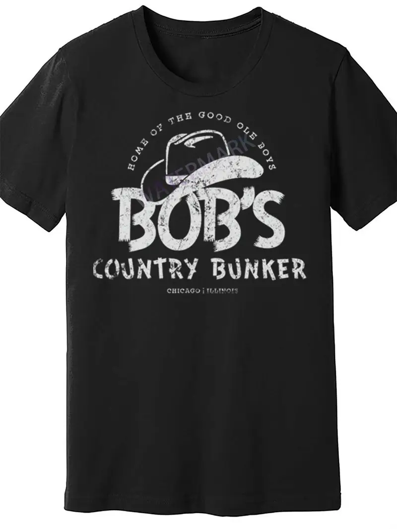 BobS Country Bunker Blues Brothers 932297 Men's Funny Graphic T-Shirt ...