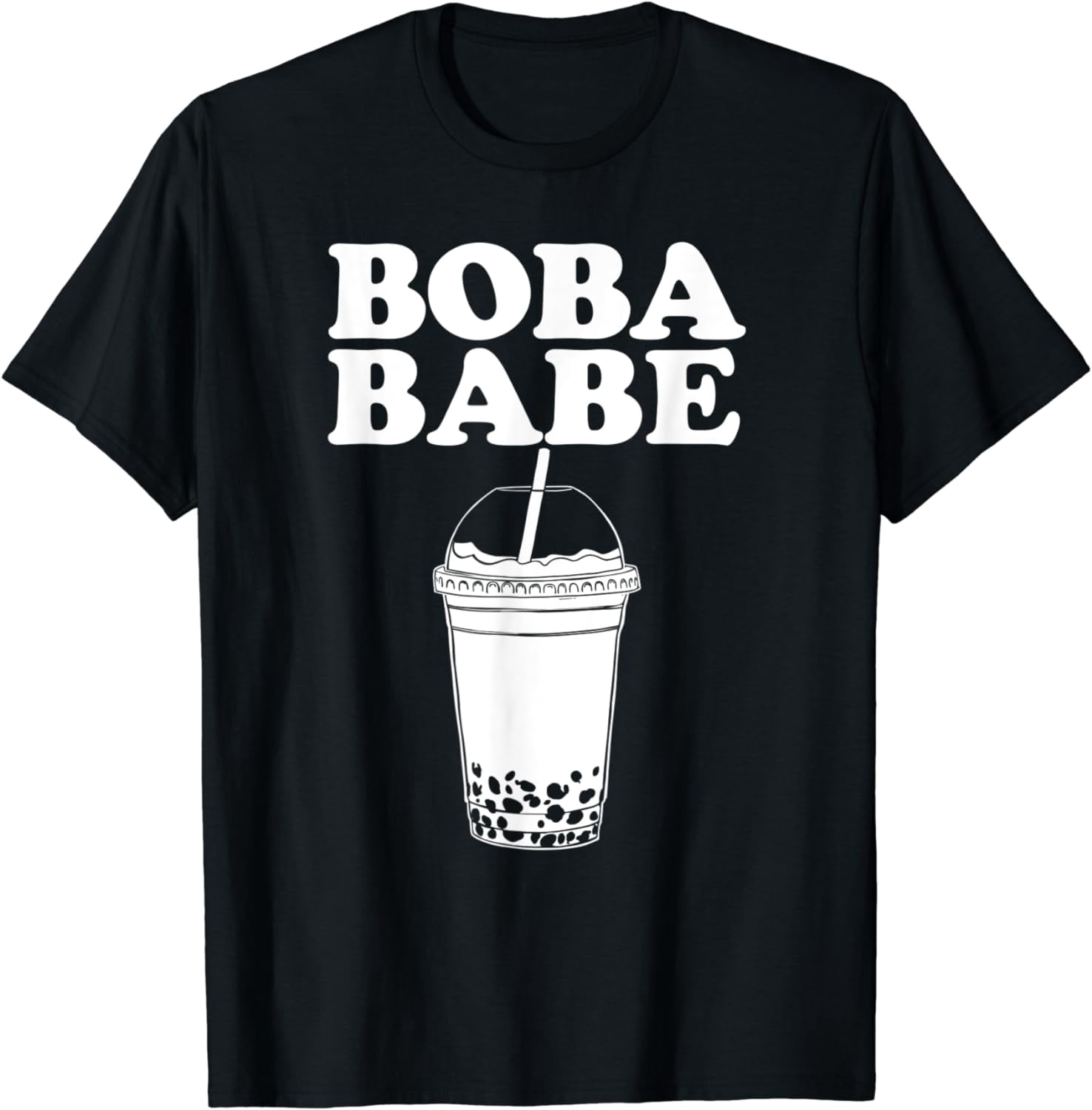 Boba Babe funny Bubble Tea Boba Babe T-Shirt - Walmart.com