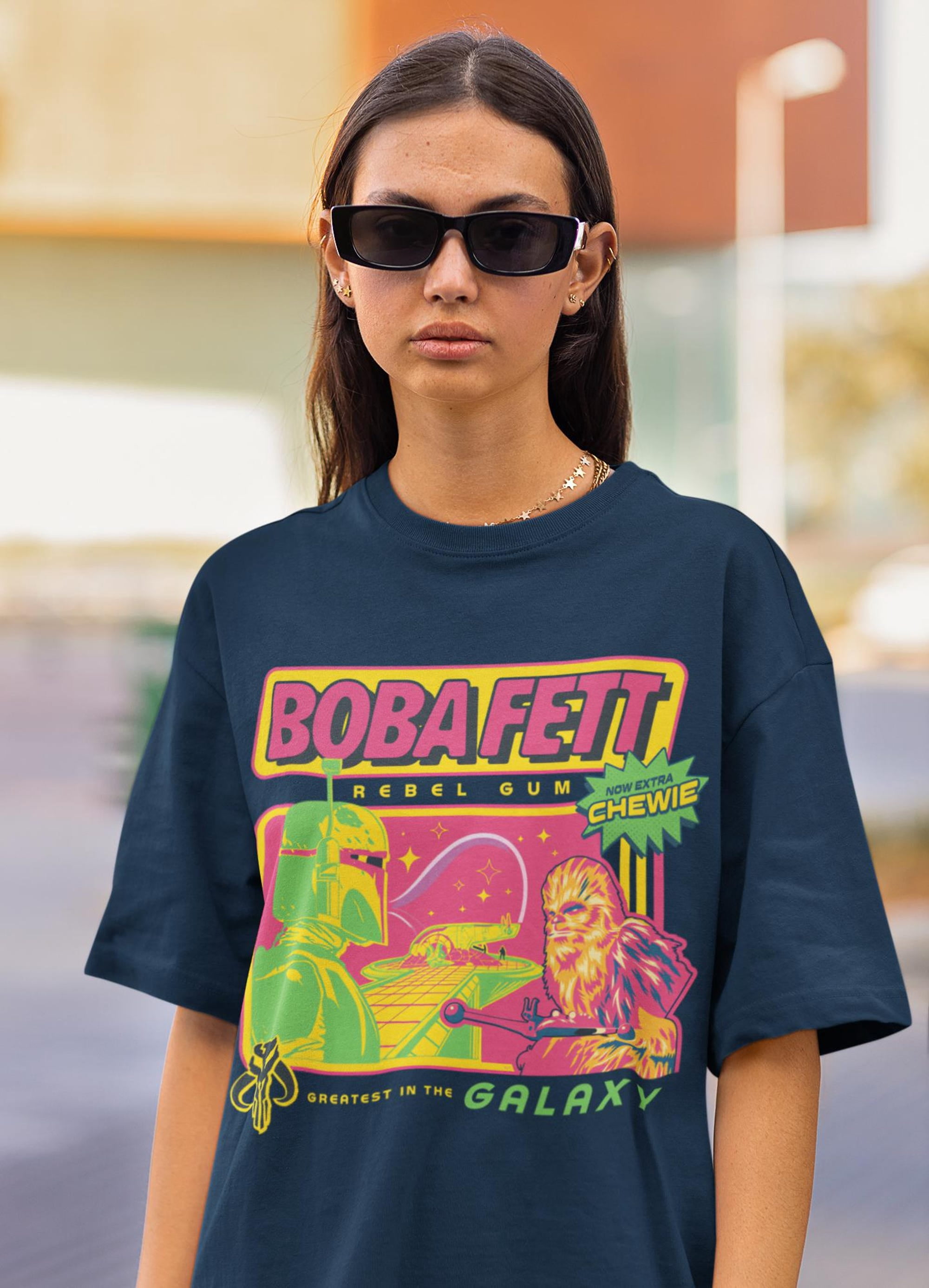 Boba Fett Chewbacca Rebel Gum Extra Chewie Shirt-Funny Boba Fett ...