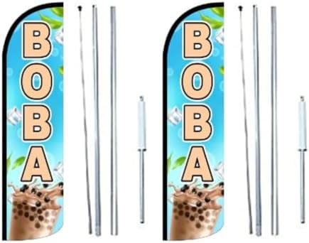 Boba Flag With Complete Hybrid Pole set pack of 2 - Walmart.com