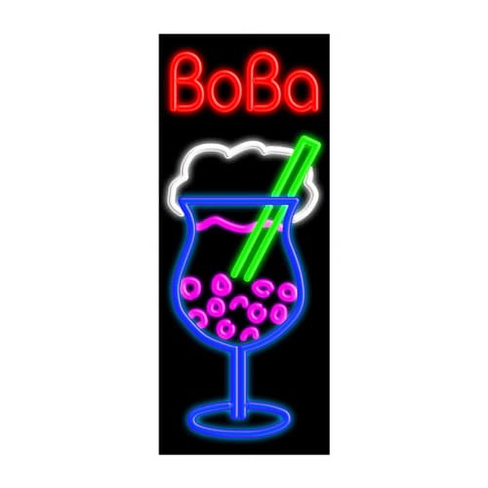 Boba-Glass Neon Sign Made in USA - Walmart.com