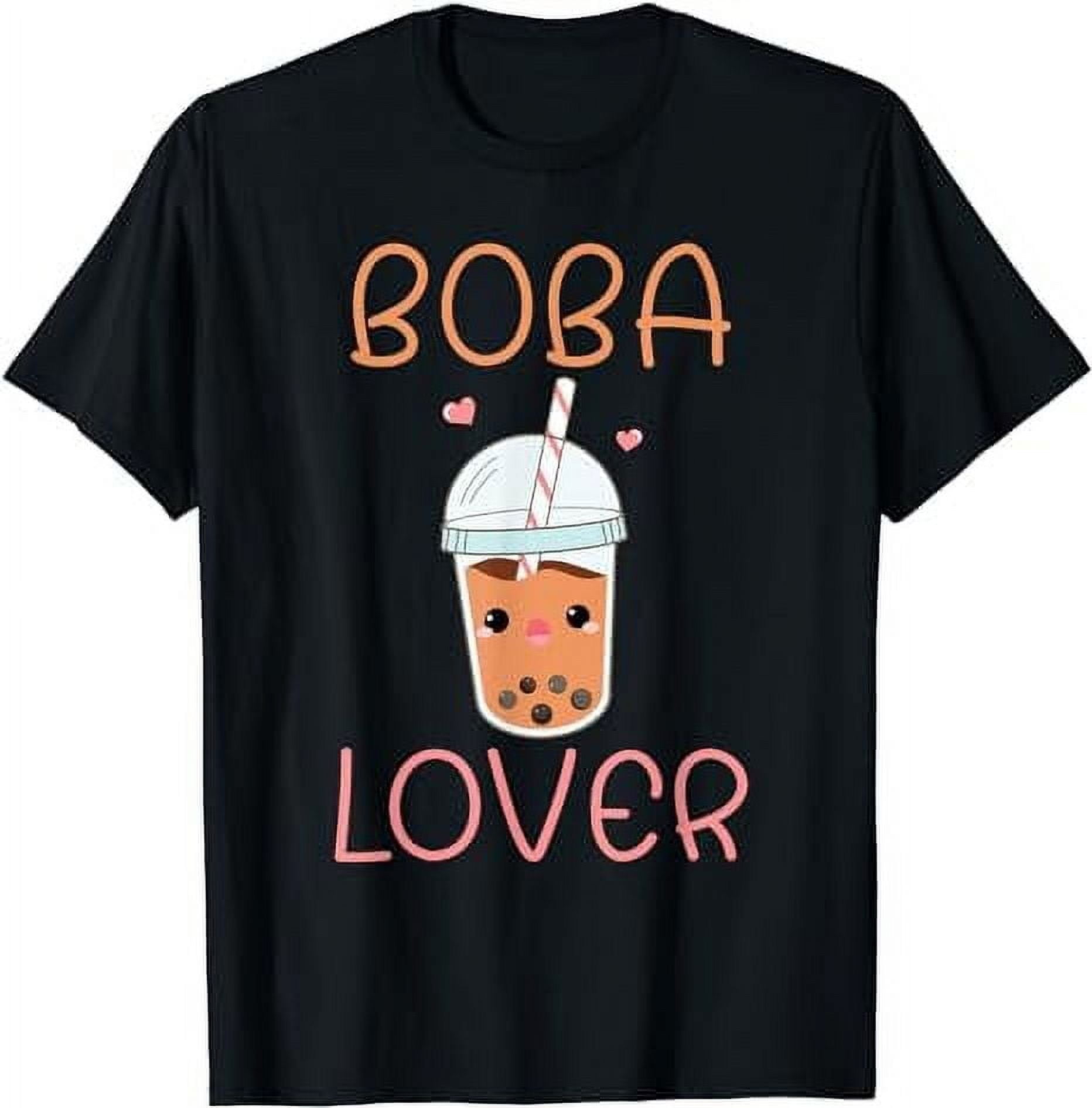 Boba Lover Bubble Tea T-Shirt - Walmart.com