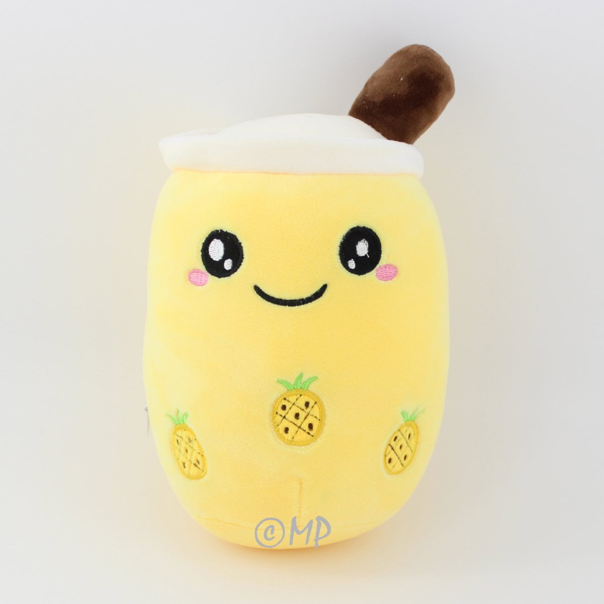 Boba Plush Cute Soft Boba Bubble Tea Stuffed Animal Pillow Plush Toy ...