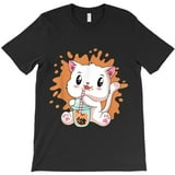 Boba Tea Bubble Tea Cat Funny Anime Kawaii Neko Lover Japanese H464 ...