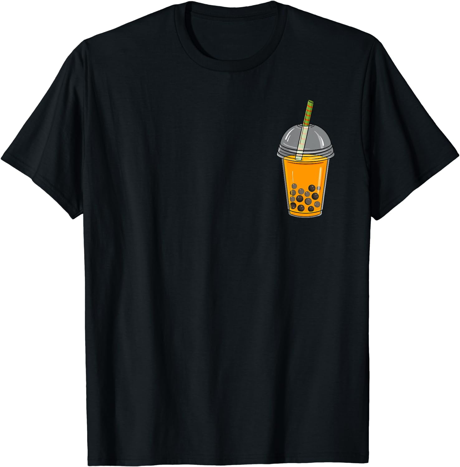 Boba Tea Bubble Tea Pocket Anime Kawaii Japanese Food T-Shirt - Walmart.com