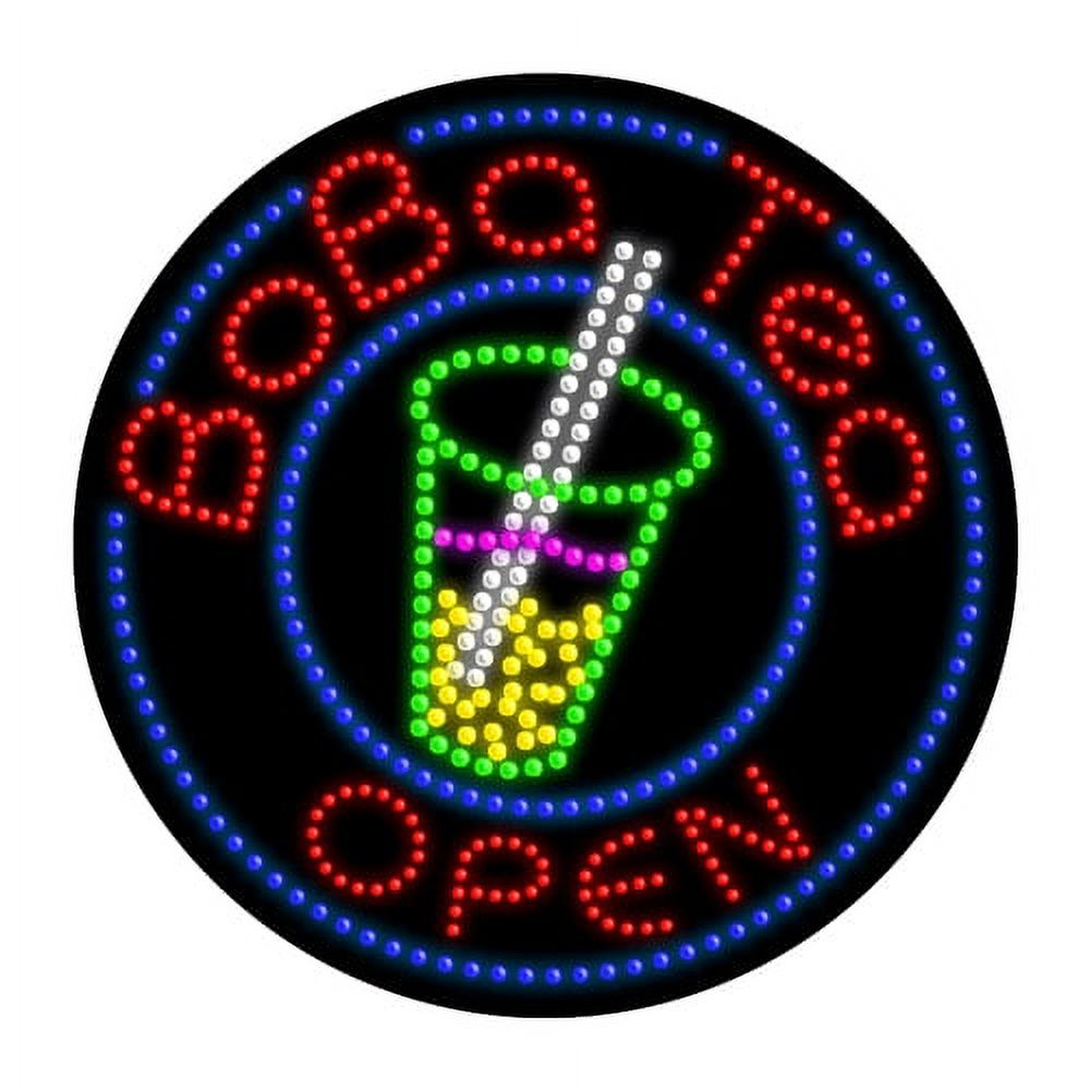 Boba Tea-LED Dots Sign Made in USA - Walmart.com