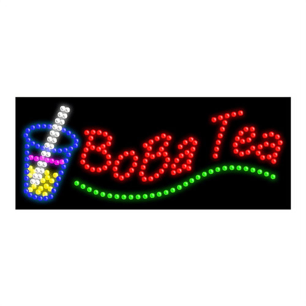 Boba Tea-LED Dots Sign Made in USA - Walmart.com