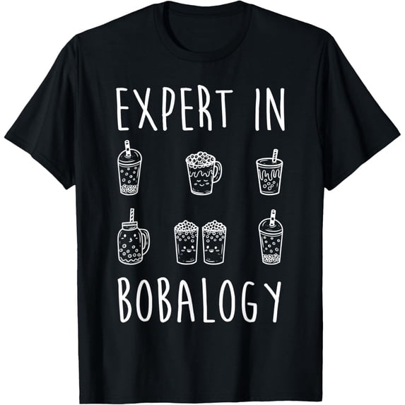 Boba Tea Mixing Cute Kawaii Bubble Milk Tea T-Shirt - Walmart.com