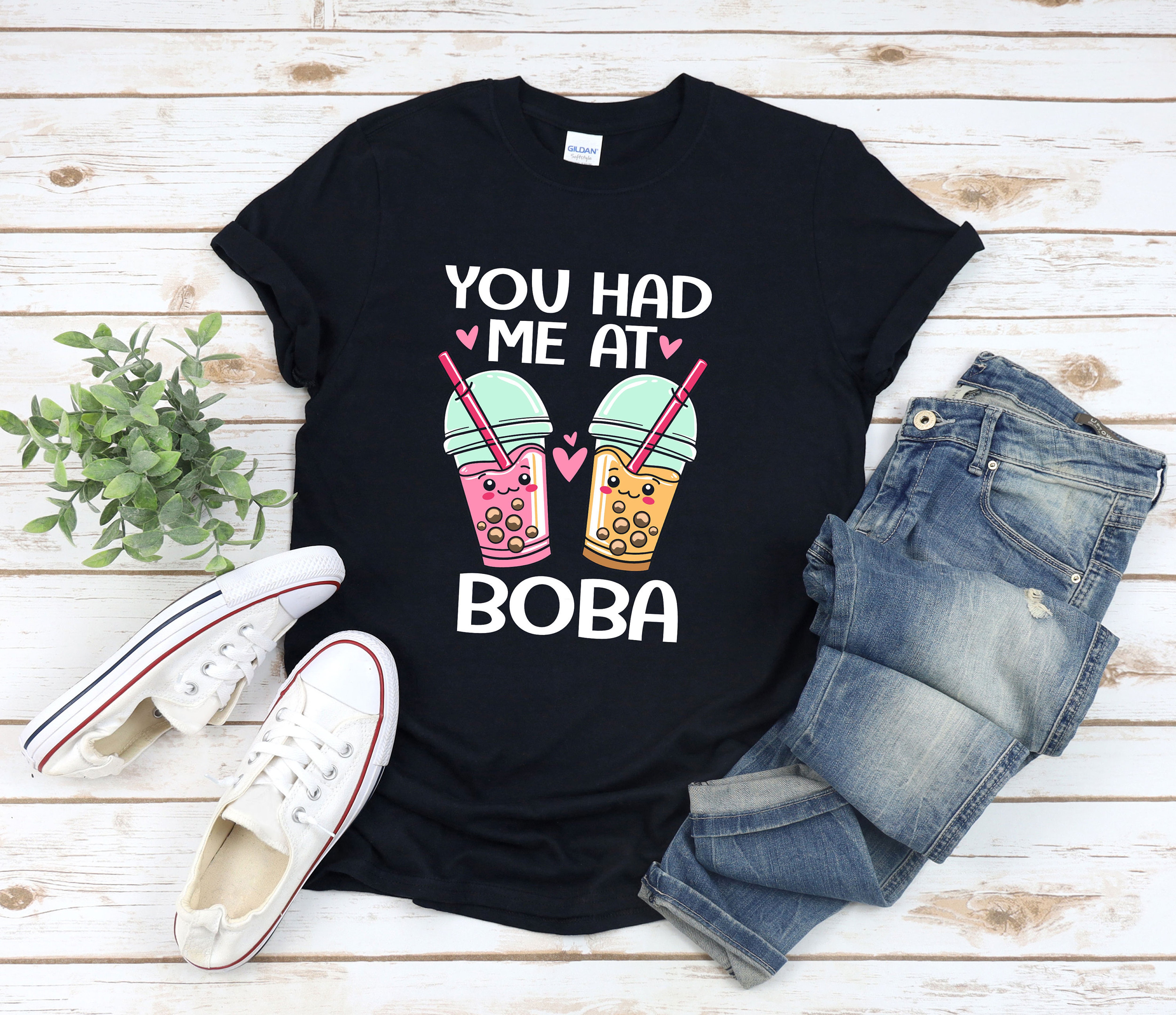 Boba Tea Shirt, You Had Me At Boba, Cute Boba Tea Shirt, Kawaii Bubble ...