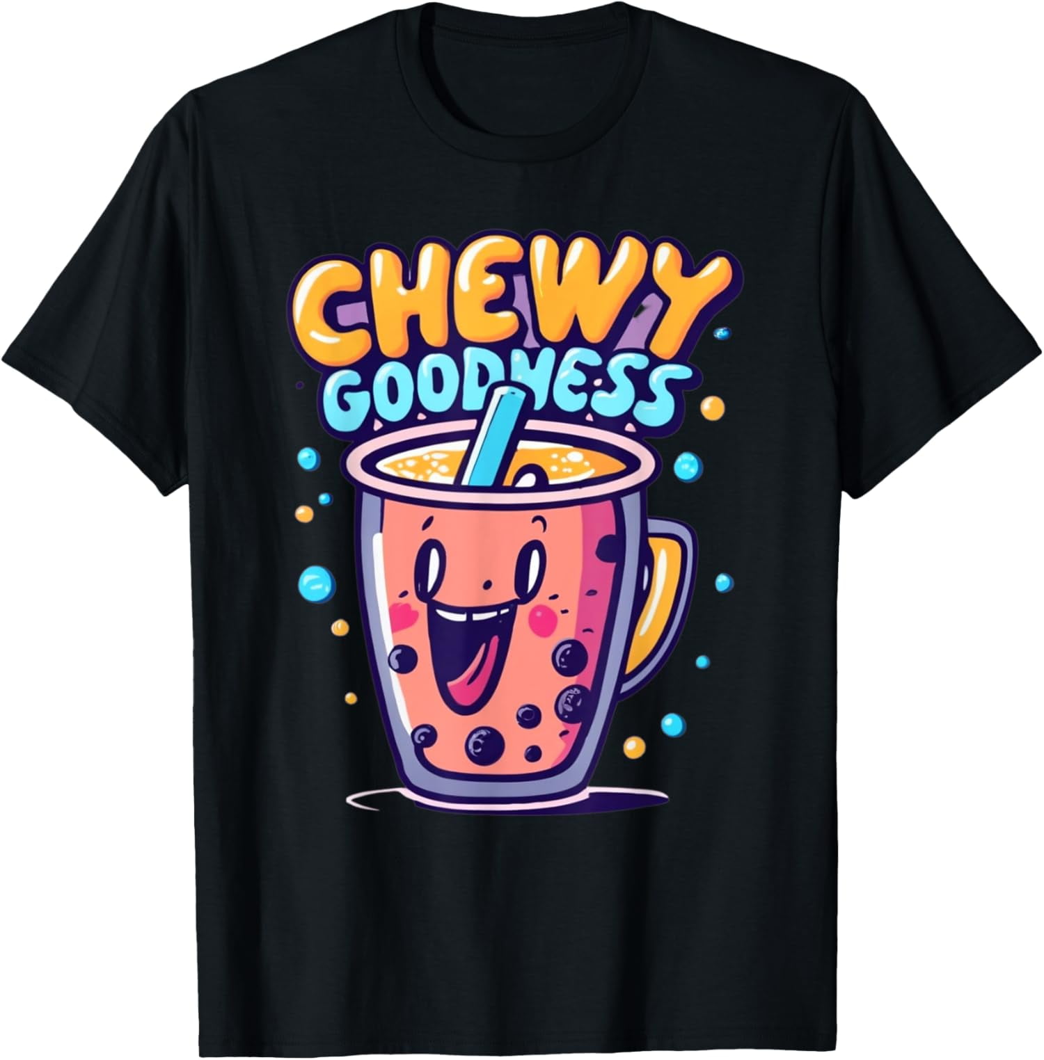 Boba Tea Sip, Chewy Goodness, Bubble tea fans T-Shirt - Walmart.com