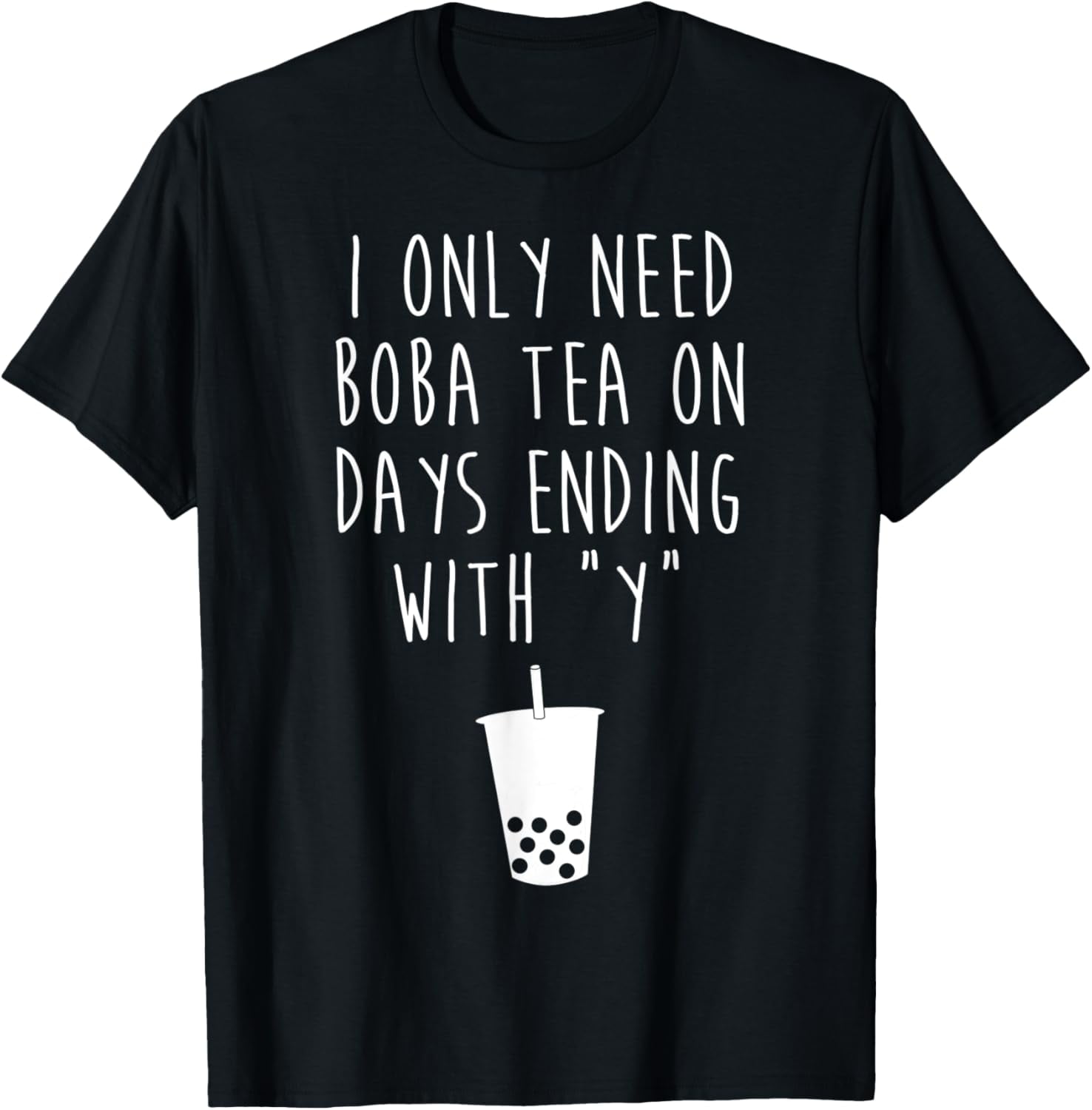 Boba Tea Special Cute Kawaii Bubble Milk Tea T-Shirt - Walmart.com