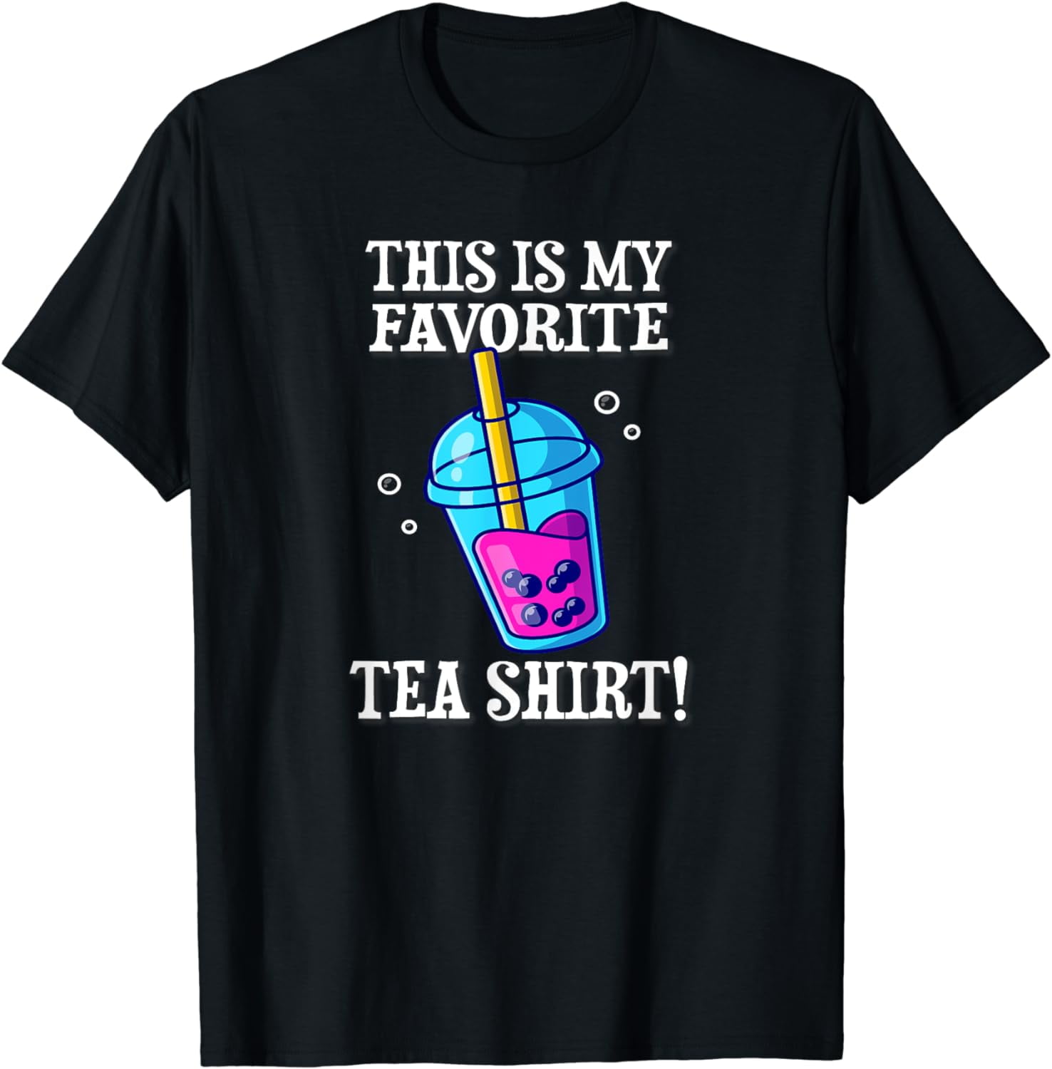 Boba Tea T-Shirt - Walmart.com