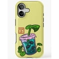 Boba Tea Tadpole Cute Frog Art Phone Case for iPhone 11 12 13 14 15 16 ...