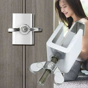 NUOLUX Portable Hotel Door Lock Home Security Door Locker Travel ...