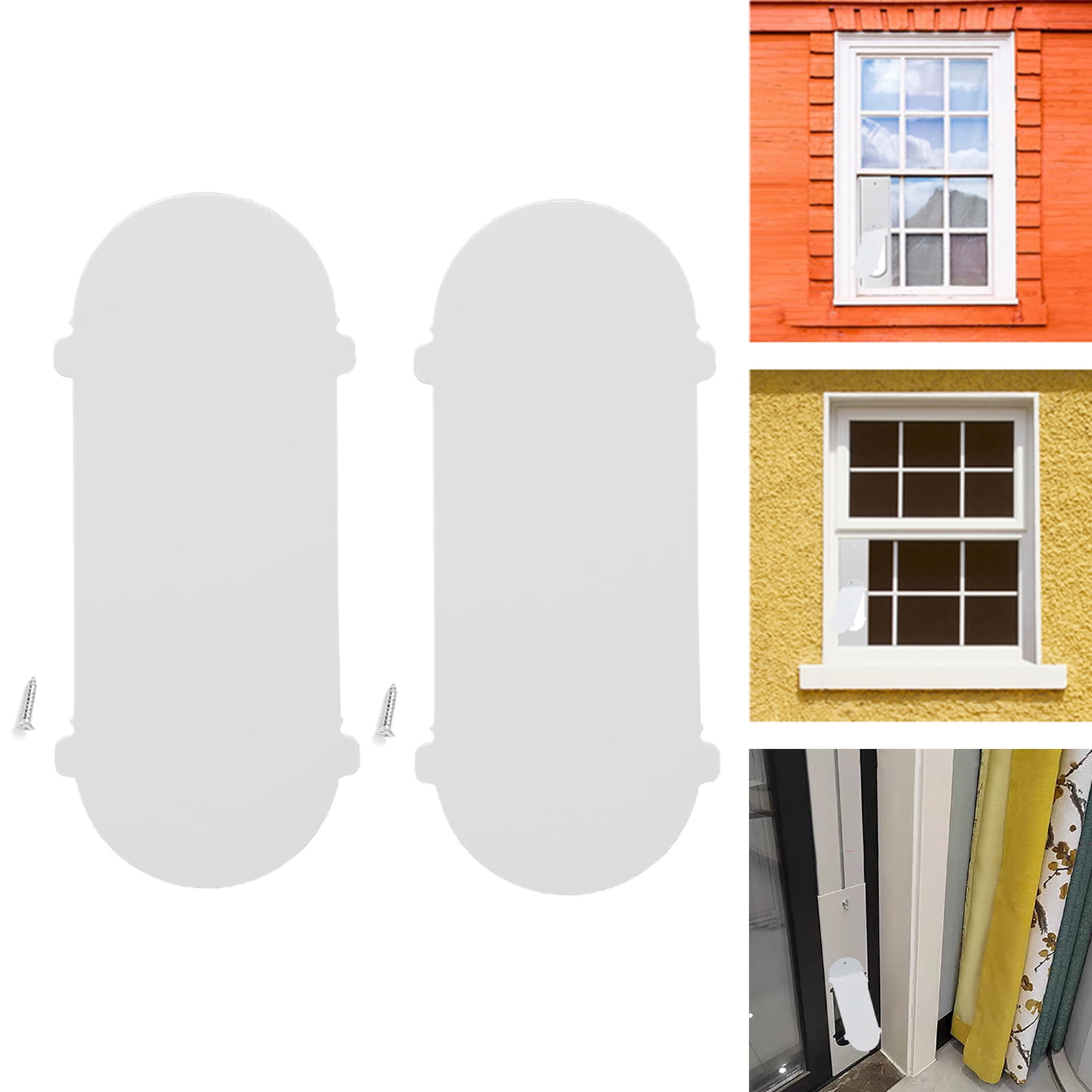 Bobasndm 2PCS Exhaust Pipe Flaps,Mobile Home Air Vent Covers PVC Cover ...