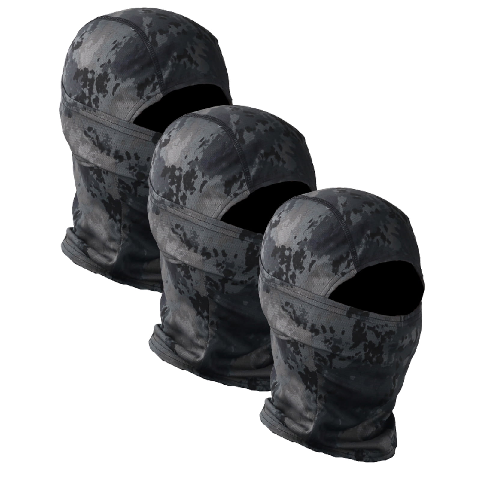 Bobasndm 3 Pack Balaclava Face Mask Camouflage Men Camo Balaclava ...