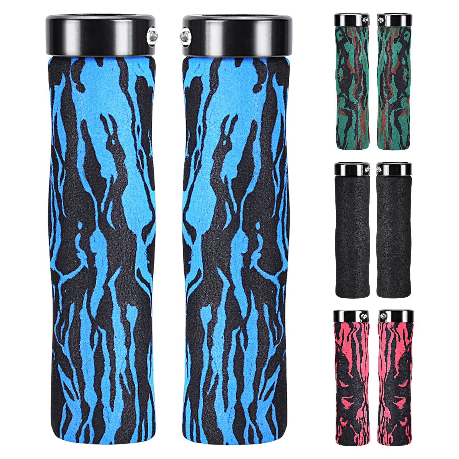 Bobasndm Bicycle Handle Bar Grips for MTB Bike,Super Soft Single-sided ...