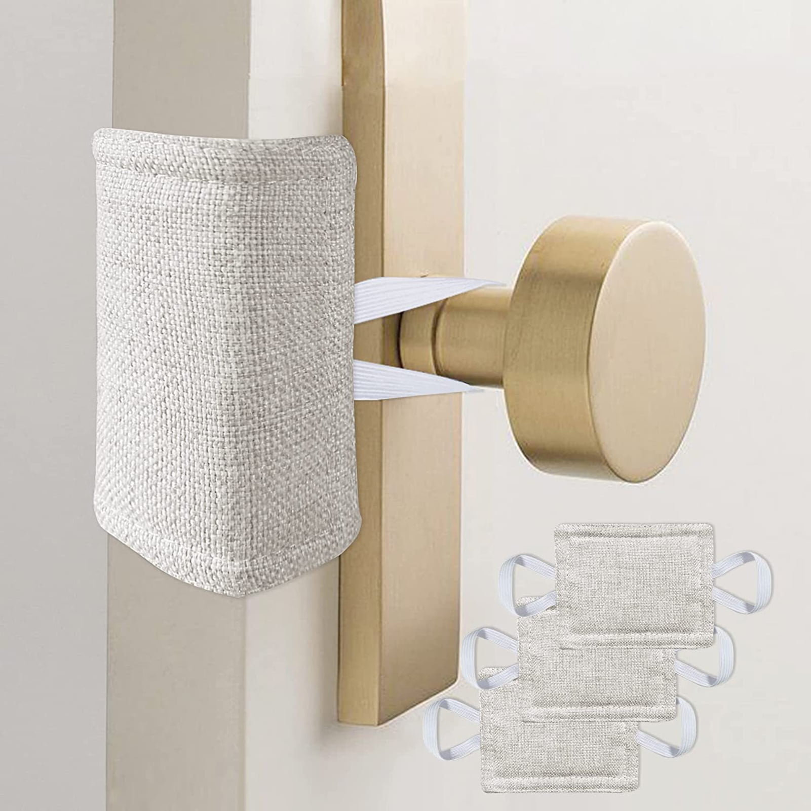 Bobasndm Door Silencer Quiet Door Closer Cushion, Padded Door Latch ...