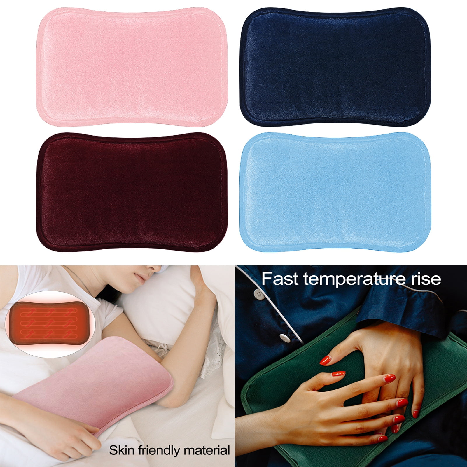 Bobasndm Electric Heated Pad Hand Warmer, Pocket Pouch Design Graphene ...