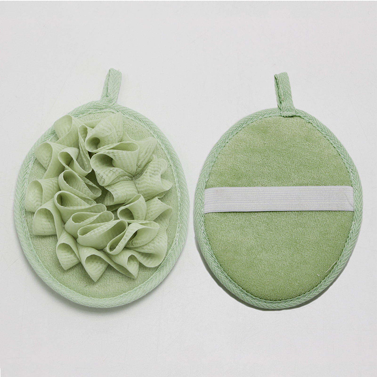 Bobasndm Loofah Sponge 2 in 1 Design 2Pcs Premium Loofah Shower ...