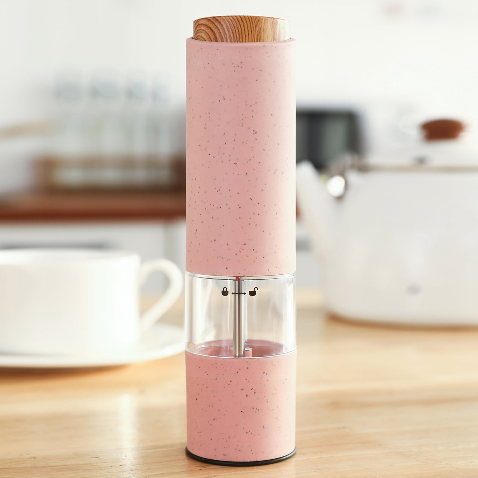 Bobasndm Pepper Crusher Eco-friendly Electric Salt and Pepper Mill ...