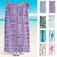 BOBASNDM Personalized Beach Towels for Kids and Adults, 30''x60 ...