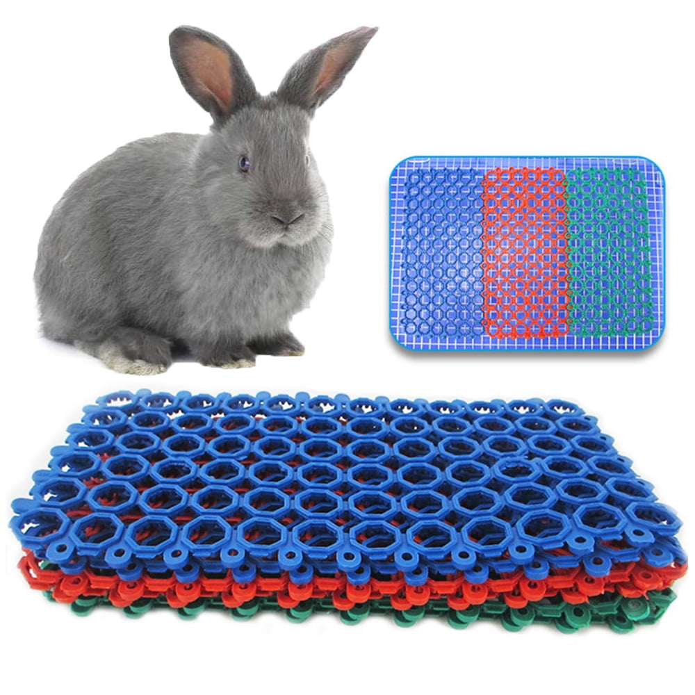 Bobasndm Rabbit Mats for Cages Rabbit Guinea Pig Hamster and Other ...