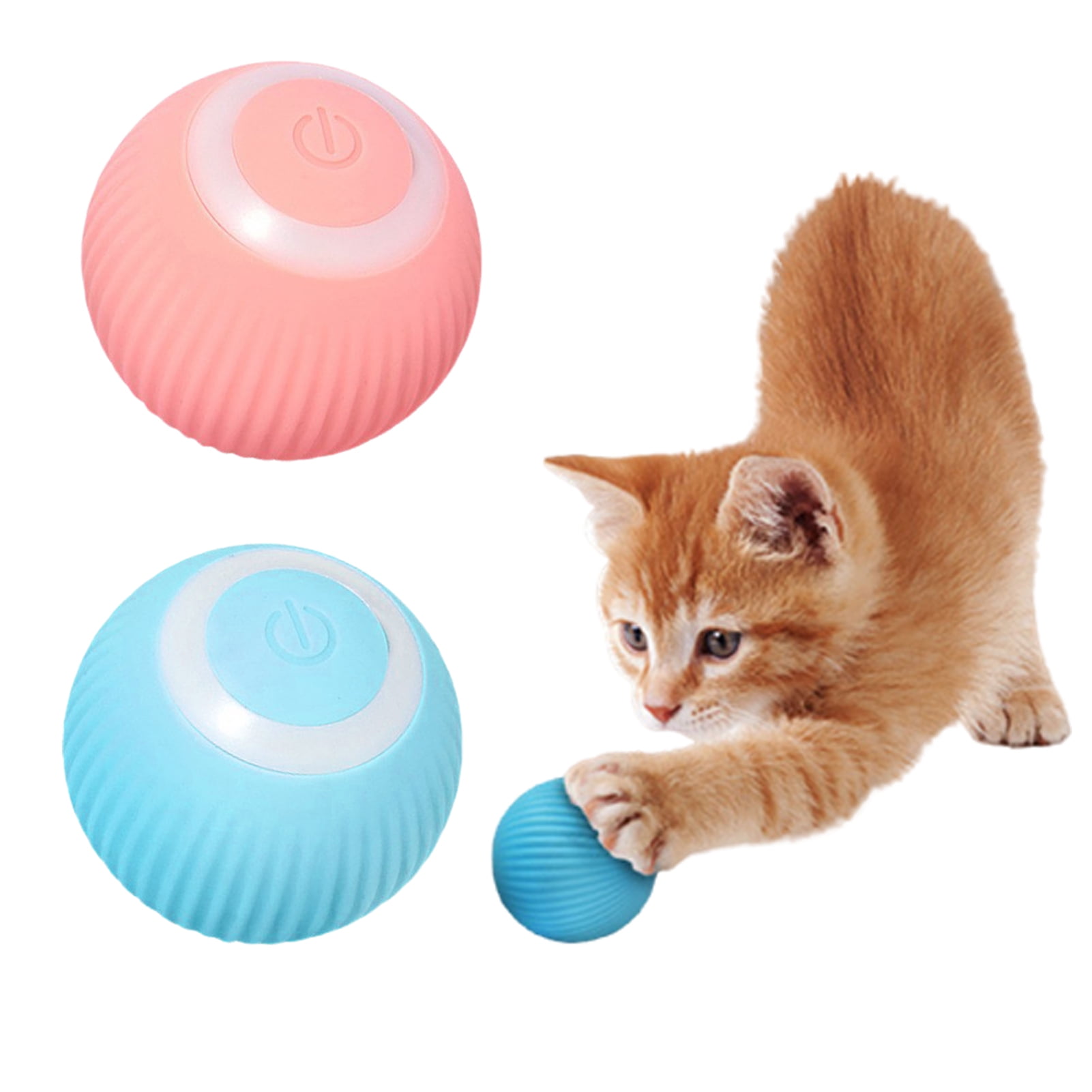 Bobasndm Smart Interactive Cat Toy, Automatic Moving Bouncing Rolling ...