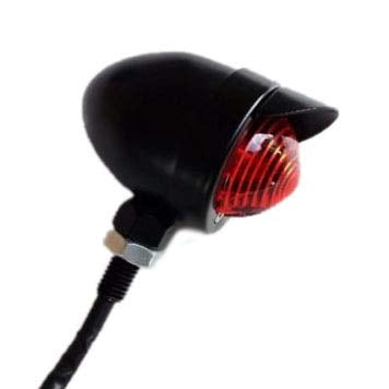 Bobber Old School Stop Visor Bullet Brake Running Tail Light Lamp Cafe ...