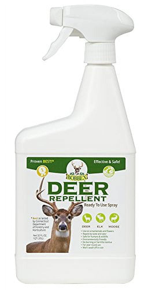 Bobbex 32 oz. Ready to Use Deer and Plants Deterrent Spray - Walmart.com