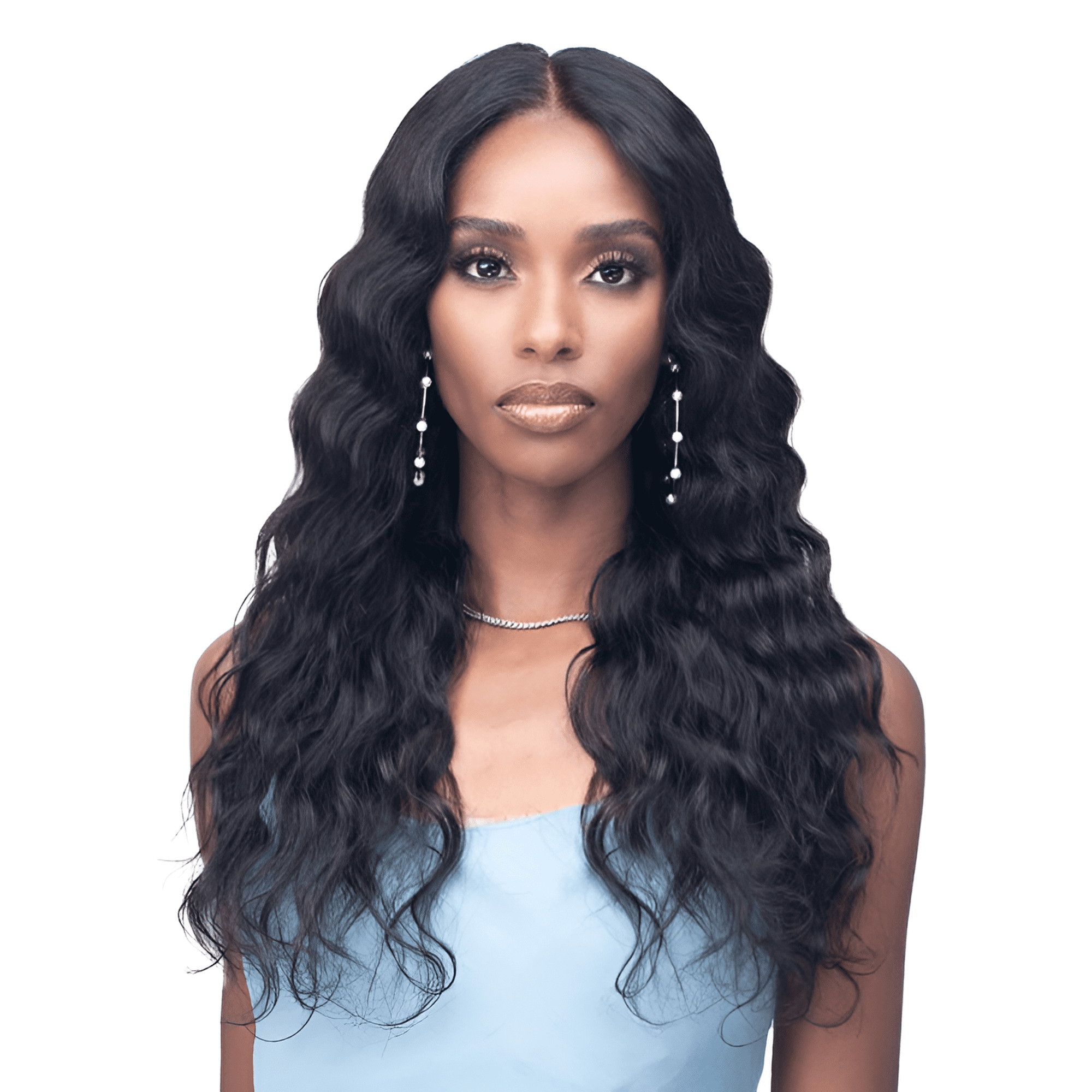 Bobbi Boss Keysha Natural Unprocessed Human Hair HD Deep Lace Wig ...