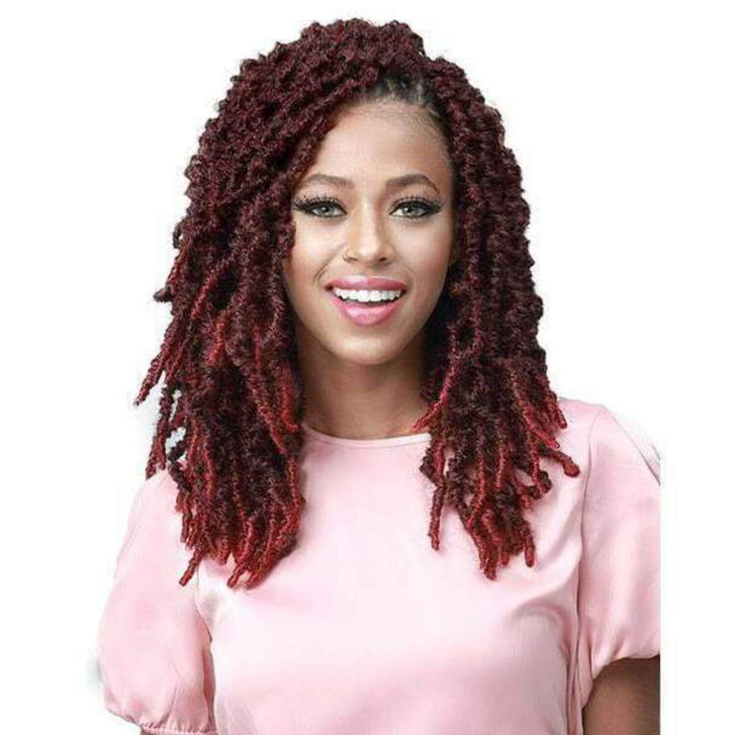 Bobbi Boss Nu Locs Distressed Butterfly Locs 12" 2X - Walmart.com