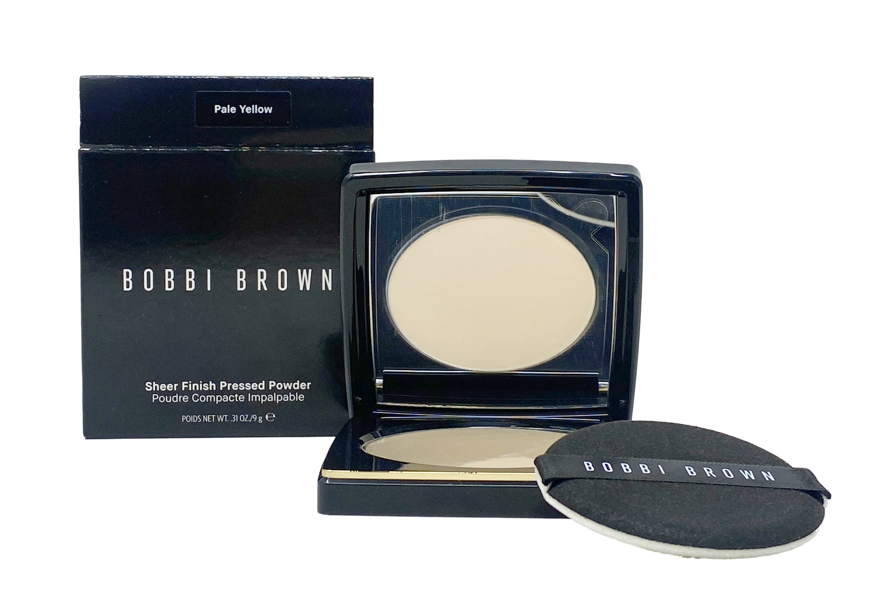 Bobbi Brown Sheer Finish Pressed Powder - Shade Pale Yellow (.31 Oz ...