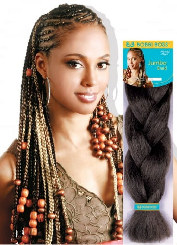 Bobbi boss Hair Extensions Synthetic Braiding Hair Braids ( 3 pack ...