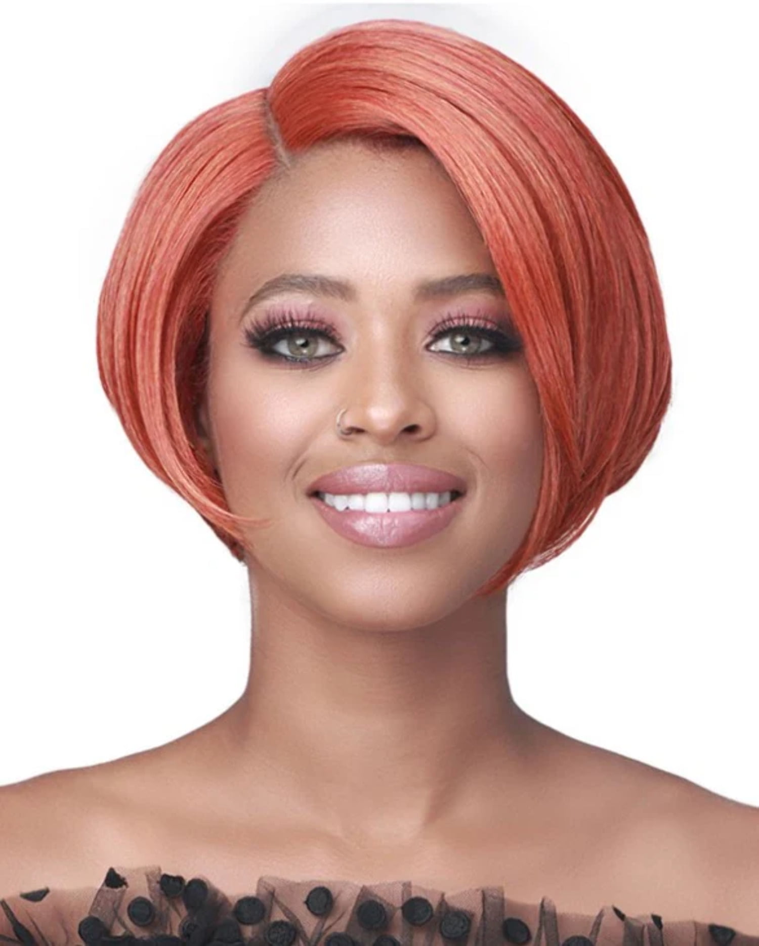 BobbiBoss 5" Deep Part Ear-to-Ear Lace Front Wig - MLF465 THELMA (Color ...