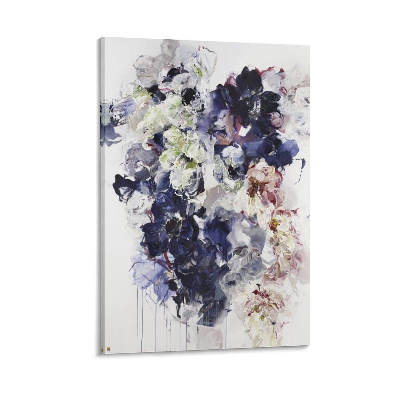 Bobbie Burgers Flower Painting Posters Canvas Wall Art Posters For Room ...