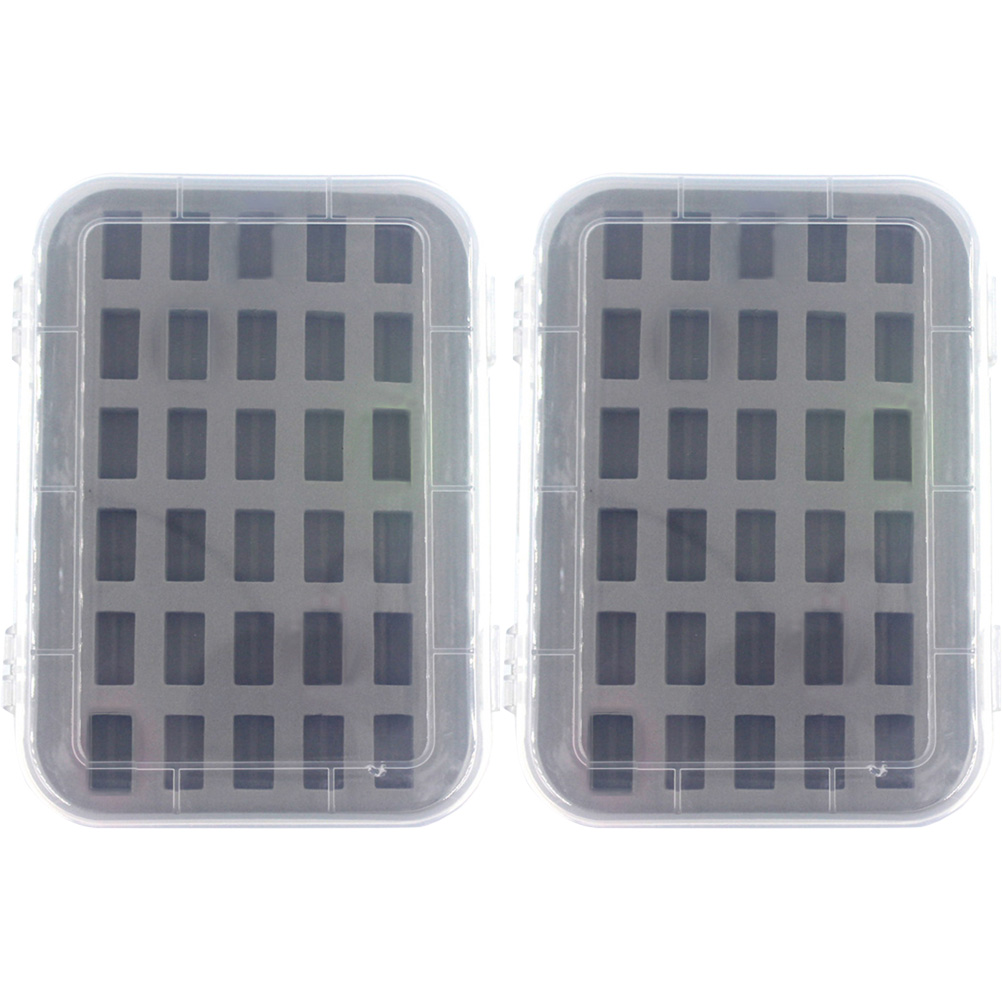 Bobbin Container 30 Grid Case Bobbins Spool Stand Portable Plastic ...
