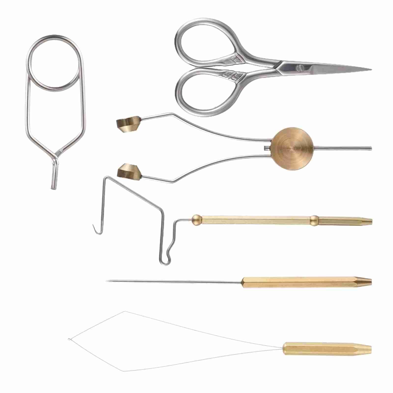 Bobbin Fly Tying Tools Combo Kit Whip Finisher Bobbin Holder Bodkin ...