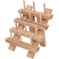 Bobbin Rack Beech Rack Large Capacity 12 Spools Folding Beechwood for ...