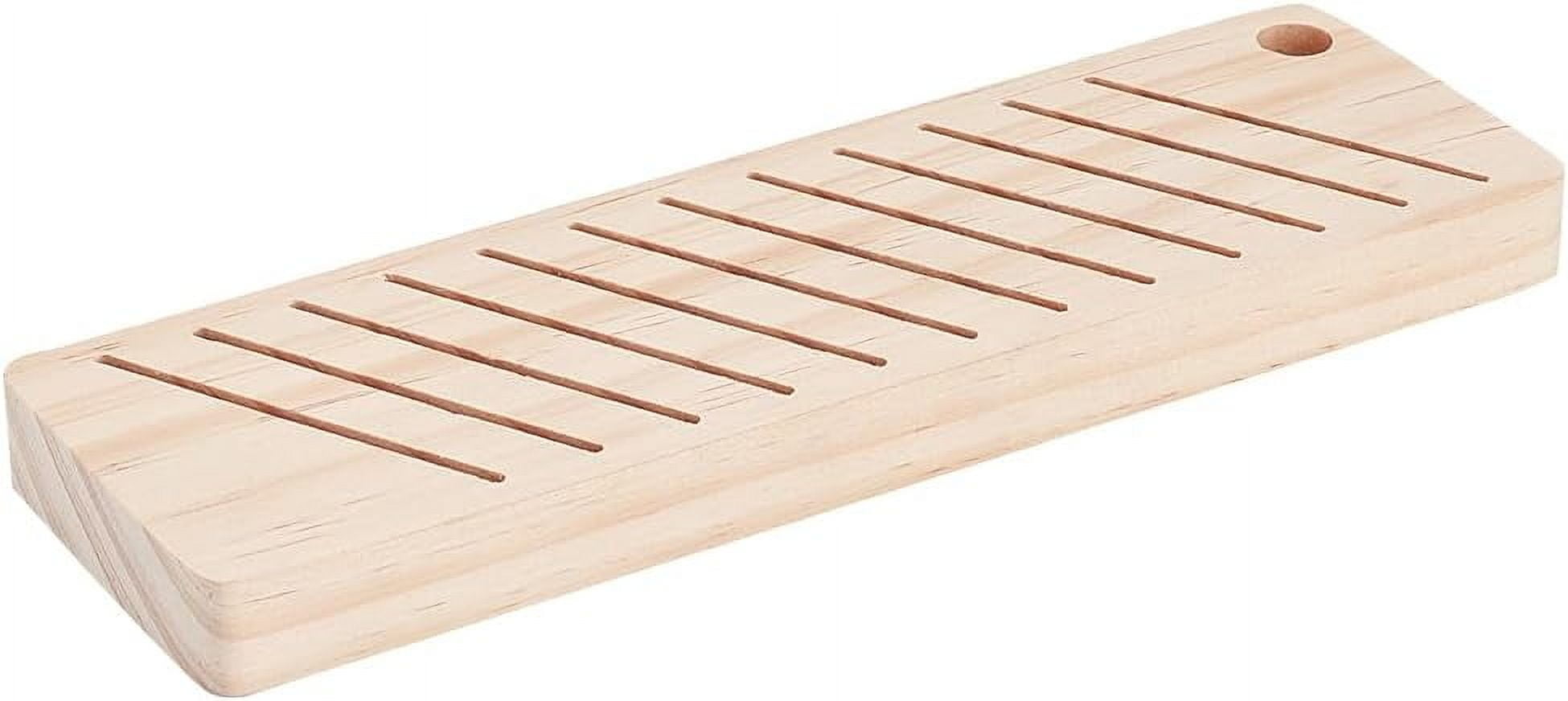Bobbin Rack for Embroidery Floss Wooden Bobbin Rack Embroidery Thread ...