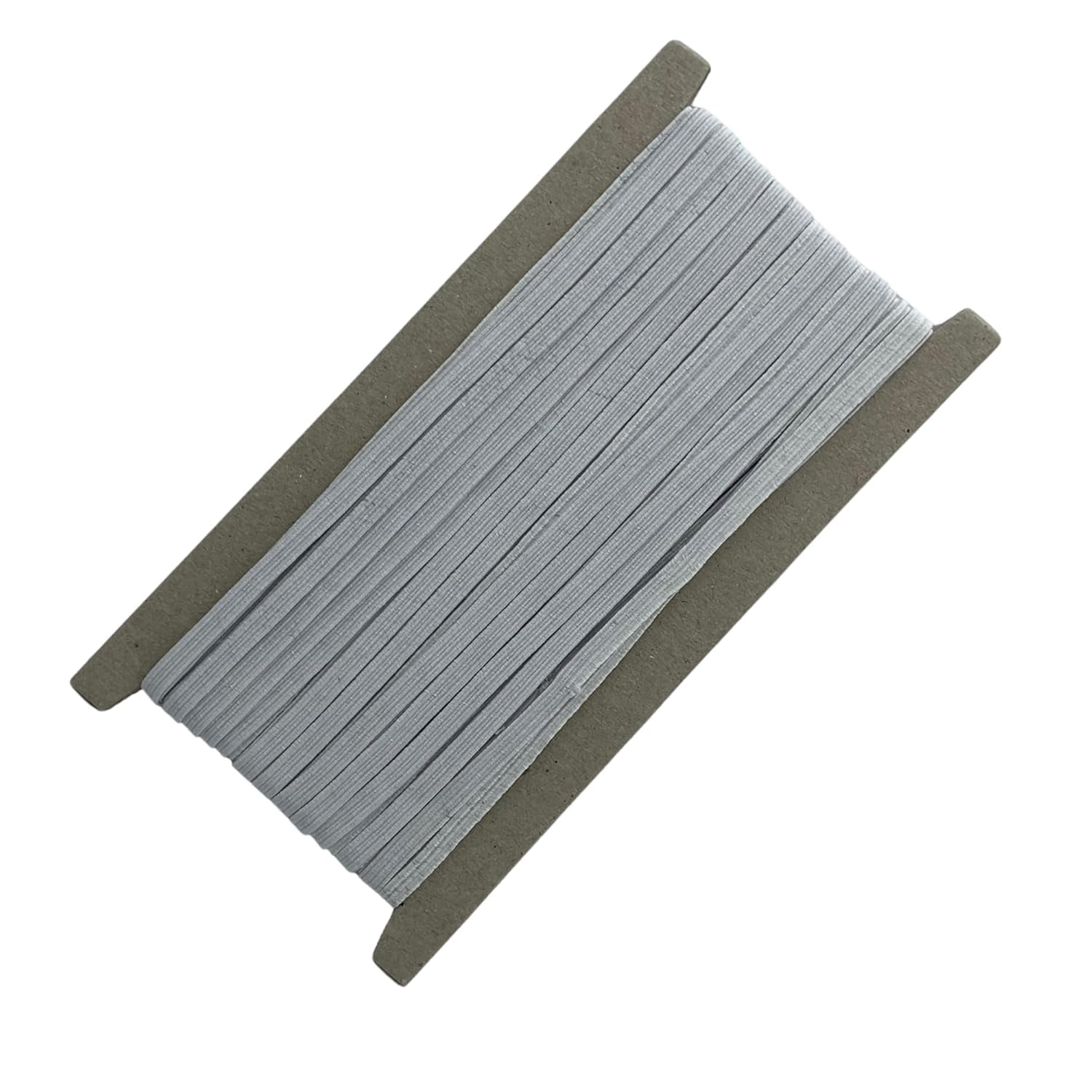 BobbinyColor Polyester Flat Braided Elastic Cord Band 6mm for Mask Sewing Crafts Knit Sewing ...