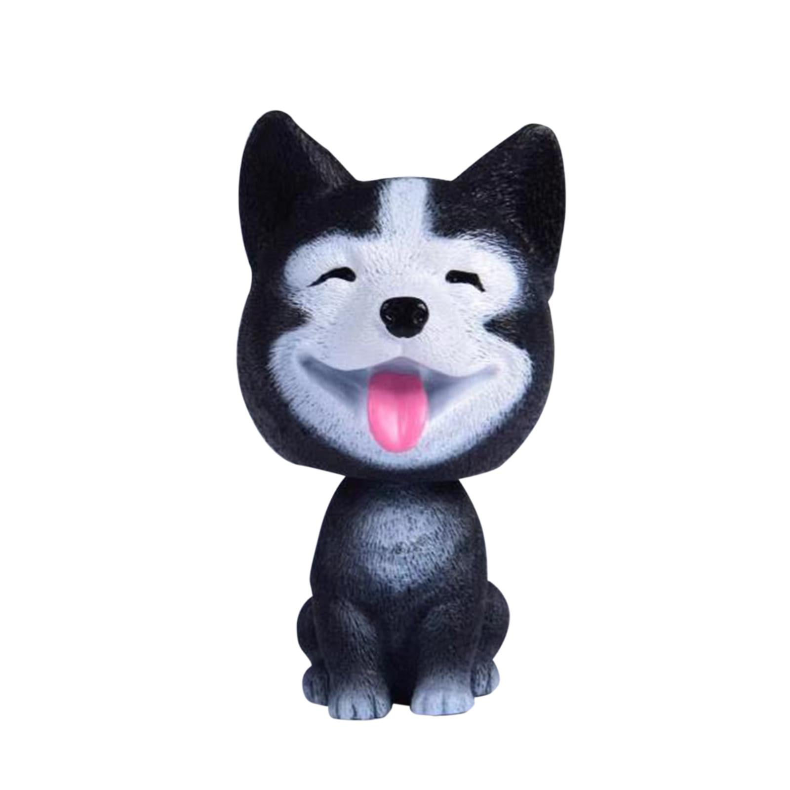 Bobble Head Dog Simulation Shaking Head Dog Decor Cute Bobbleheads Dog ...