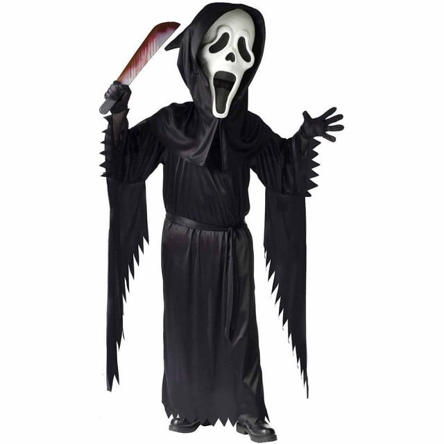 Bobble Head Ghost Face Child Halloween Costume - Walmart.com